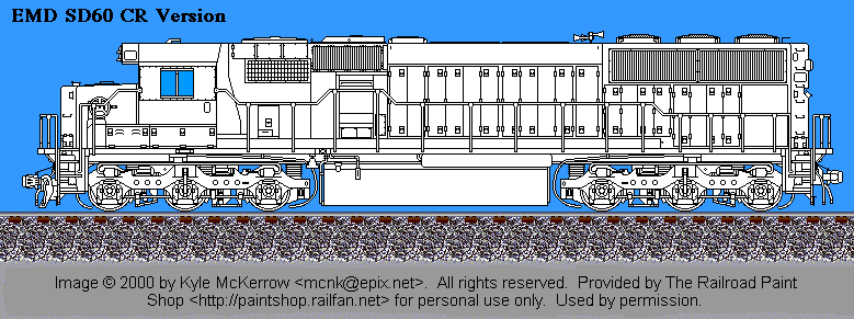 SD60 - Conrail Version