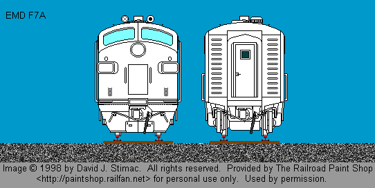 F7A (End Views w/Single Headlight)